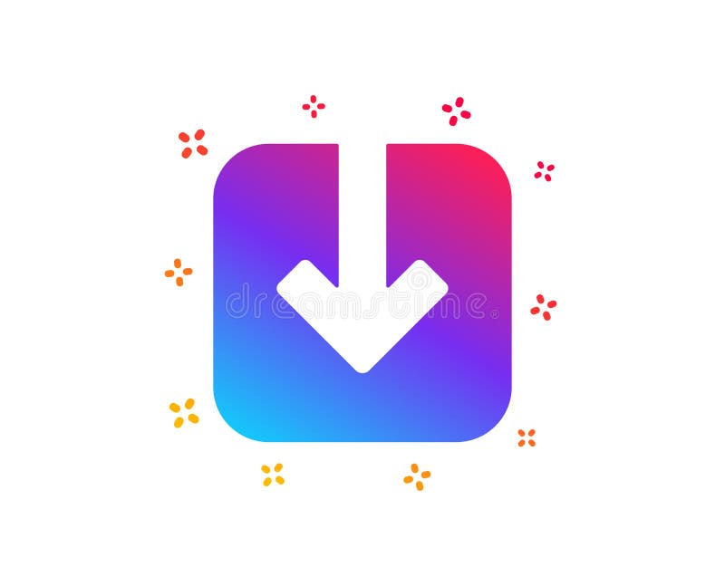 Load Document Icon. Download Arrowhead. Vector Stock Vector ...