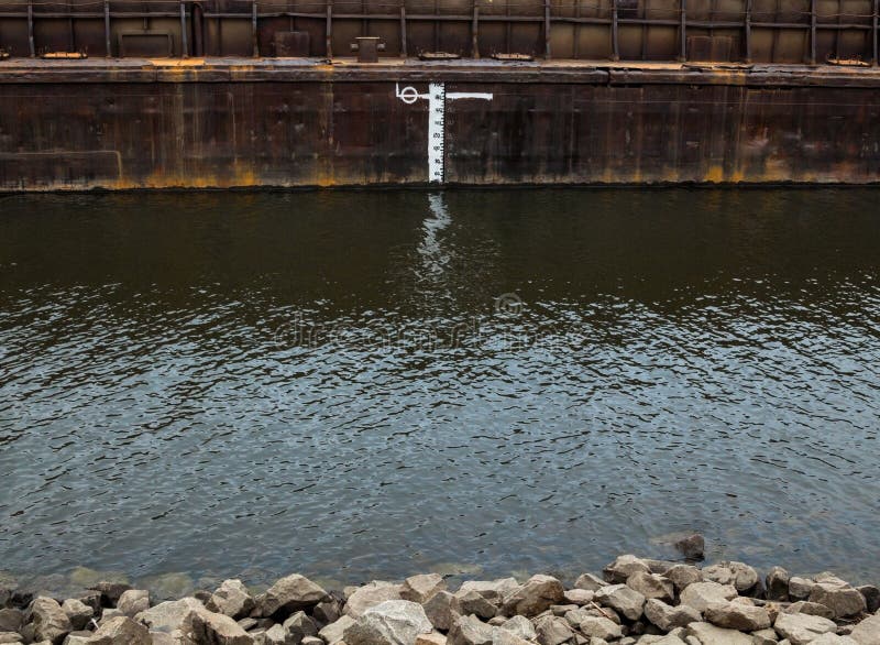 Load Line Marks and Lines on a Ship Stock Photo - Image of float, load ...