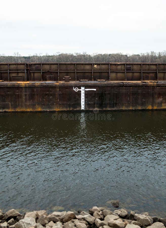 Load Line Marks and Lines on a Ship Stock Image - Image of industry ...