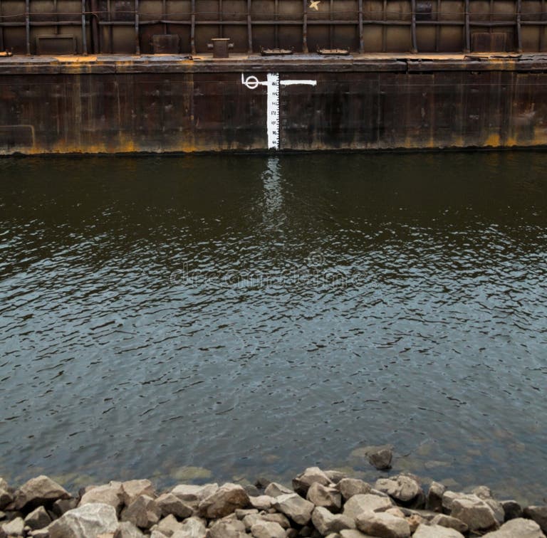 Load Line Marks and Lines on a Ship Stock Photo - Image of industrial ...