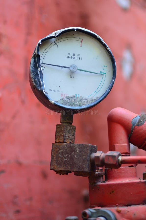 Load meter with ton unit stock photo. Image of measurement - 50199080
