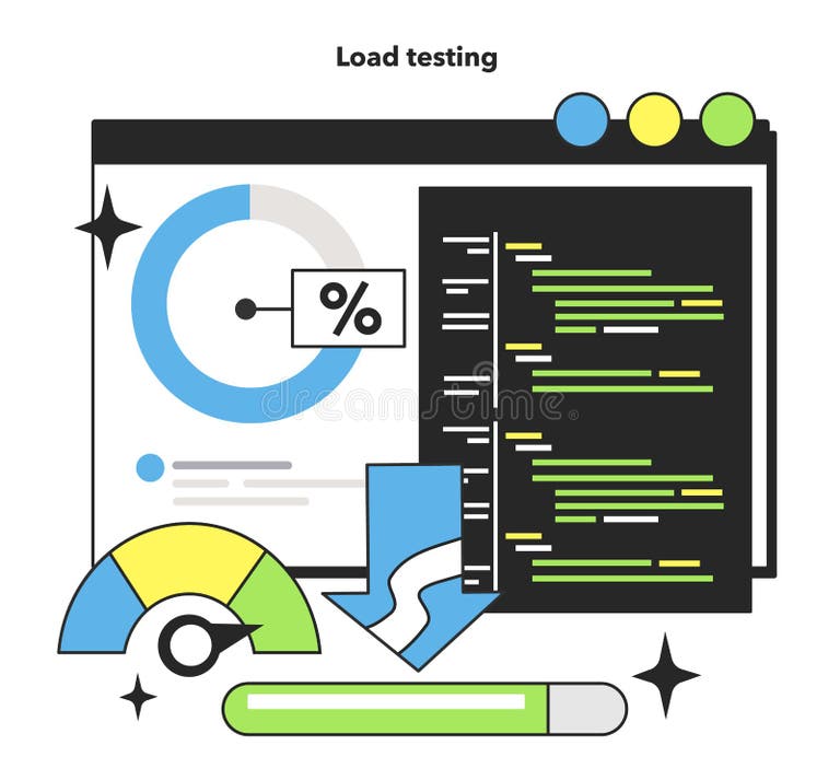 Load Testing Stock Illustrations – 507 Load Testing Stock Illustrations ...