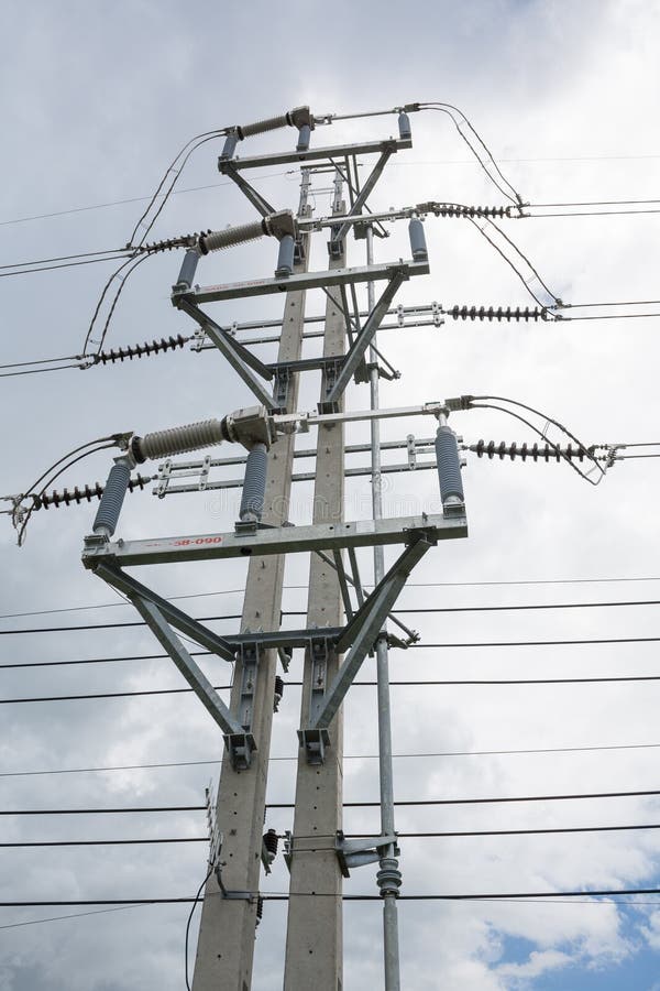 LoadBreakSwitch 115kv editorial photography. Image of switch - 76981557