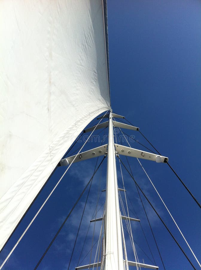 Loaded sailing wndless stock image. Image of frost, rope - 92619627
