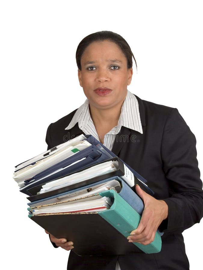 Too much work stock image. Image of businesswoman, employee - 16286631