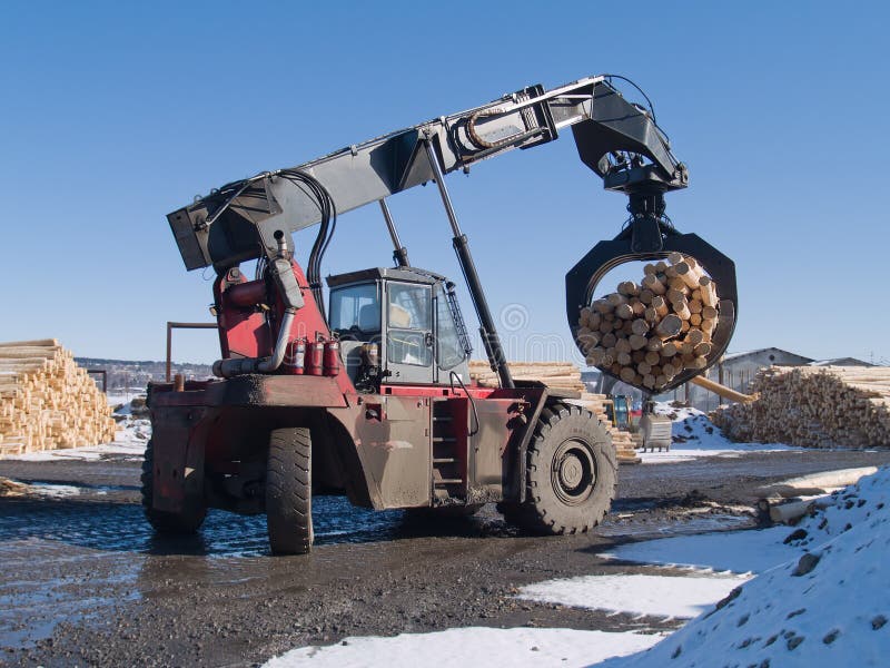 Pulp and Paper Wood stock photo. Image of deforestation - 17831592