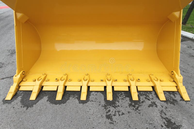 Loader bucket stock photo. Image of industry, machinery - 61781034