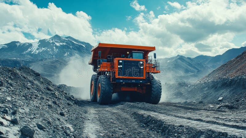 The Loader, Handling Crushed Stone, Kicks Up Dust with Each Bucket Drop ...