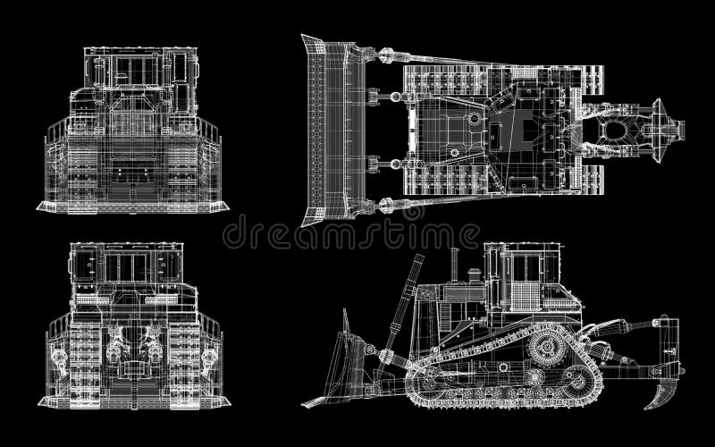 Loader stock image. Image of isolated, activity, bulldozer - 47600661