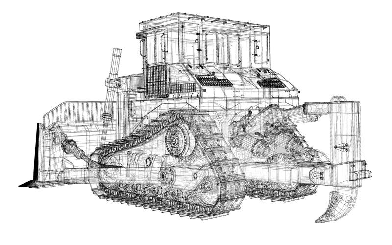 Loader stock illustration. Illustration of excavation - 47747435
