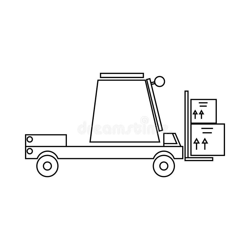 Loader Outline Stock Illustrations – 3,127 Loader Outline Stock ...