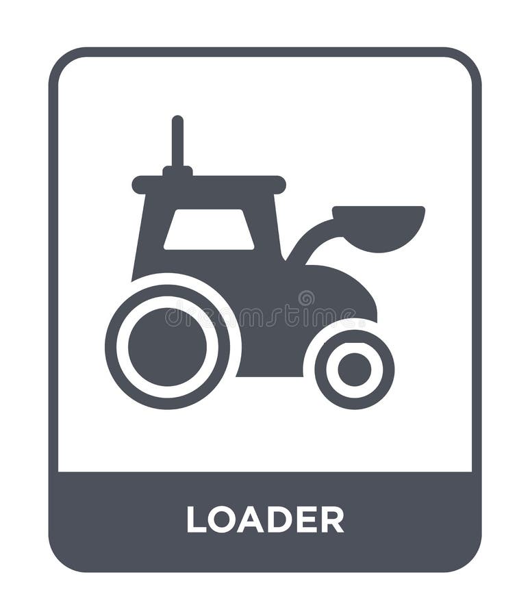 Loader Icon in Trendy Design Style. Loader Icon Isolated on White ...