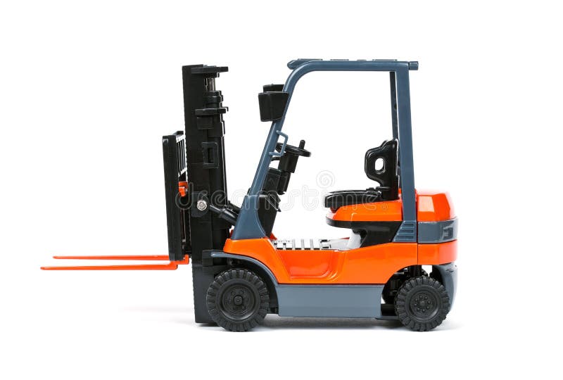 Forklift truck isolated stock photo. Image of jacks, clark - 32882570