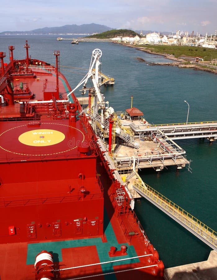 Loading berth stock image. Image of blue, chemistry, berth - 13300633