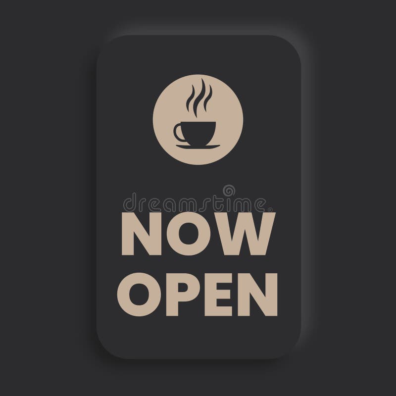 Now Open Logo Stock Illustrations – 855 Now Open Logo Stock ...