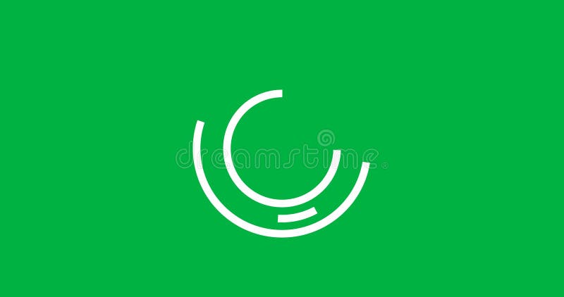 Loading Animation, Circle. Motion Graphic Design. Alpha Channel. Stock ...