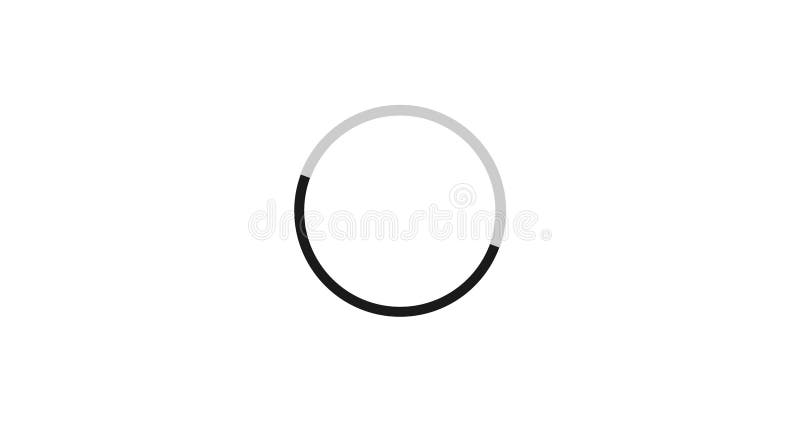 Loading Animation, Circle. Motion Graphic Design. Alpha Channel. Stock ...