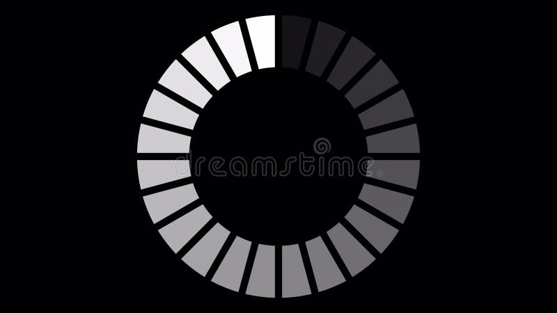 Loading Animation Icon on Transparent Background Stock Video - Video of ...