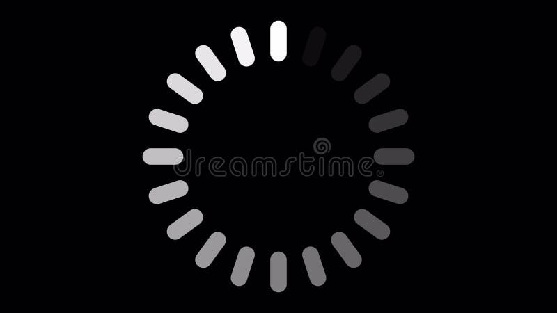Loading Animation Icon on Transparent Background Stock Video - Video of ...