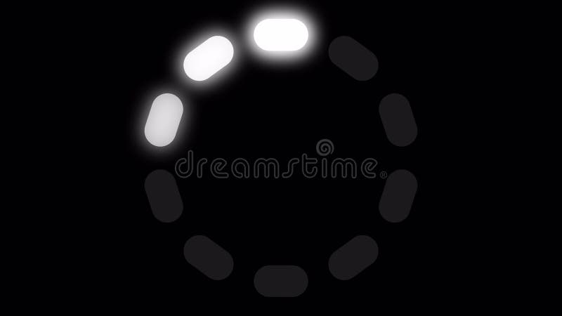 Loading Animation Icon on Transparent Background Stock Video - Video of ...