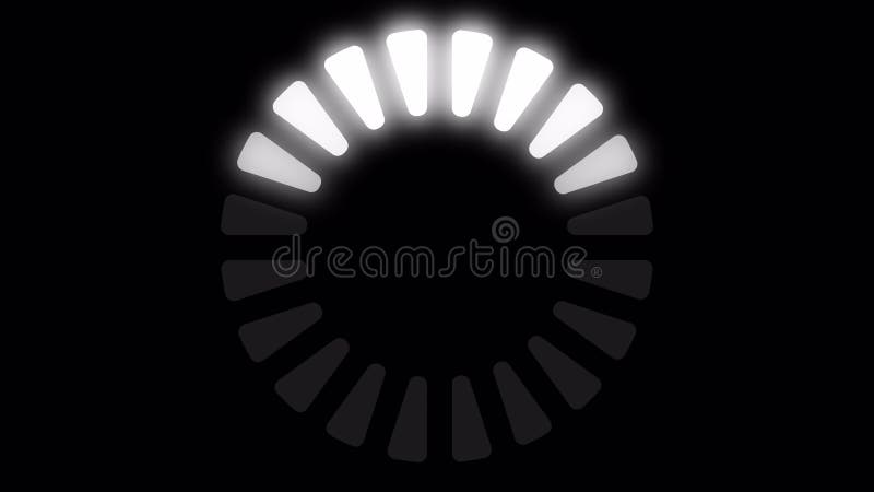 Loading Animation Icon on Transparent Background Stock Video - Video of ...
