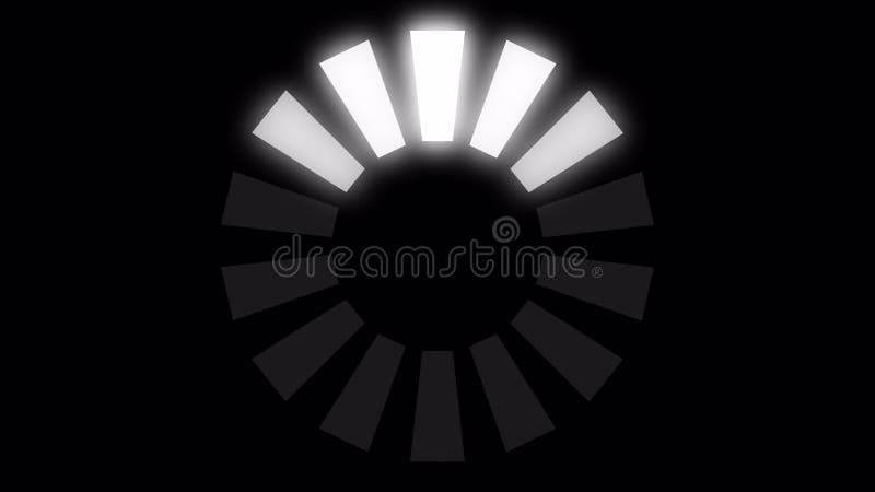 Loading Animation Icon on Transparent Background Stock Video - Video of ...