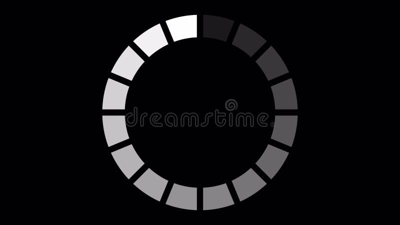 Loading Animation Icon on Transparent Background Stock Video - Video of ...