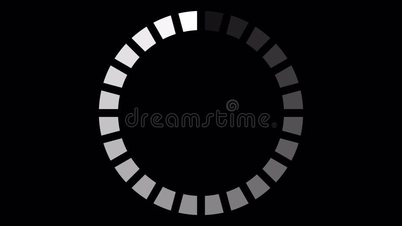 Loading Animation Icon on Transparent Background Stock Footage - Video ...