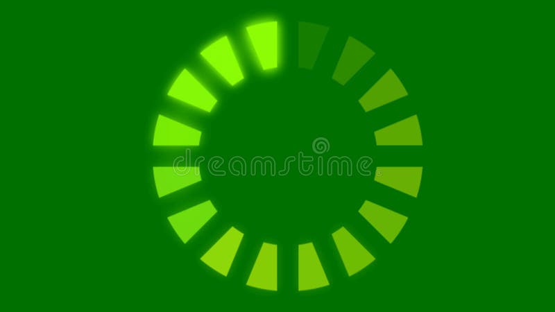 Loading Animation Premium Quality Green Screen Footage 4k Bacground Stock Footage - Video of ...
