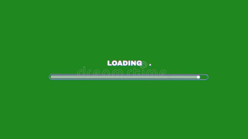 Loading Animation Premium Quality Green Screen Footage 4k Bacground ...