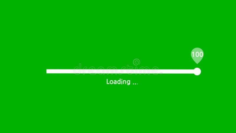 Loading Animation Premium Quality Green Screen Footage 4k Bacground ...