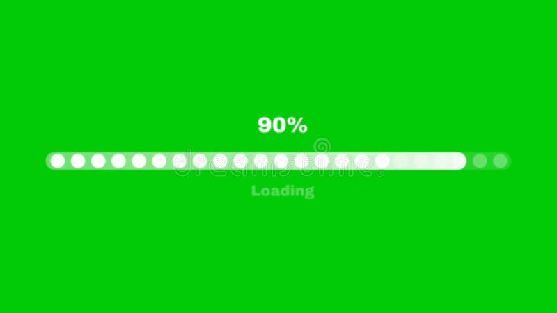 Loading Animation Premium Quality Green Screen Footage 4k Bacground ...