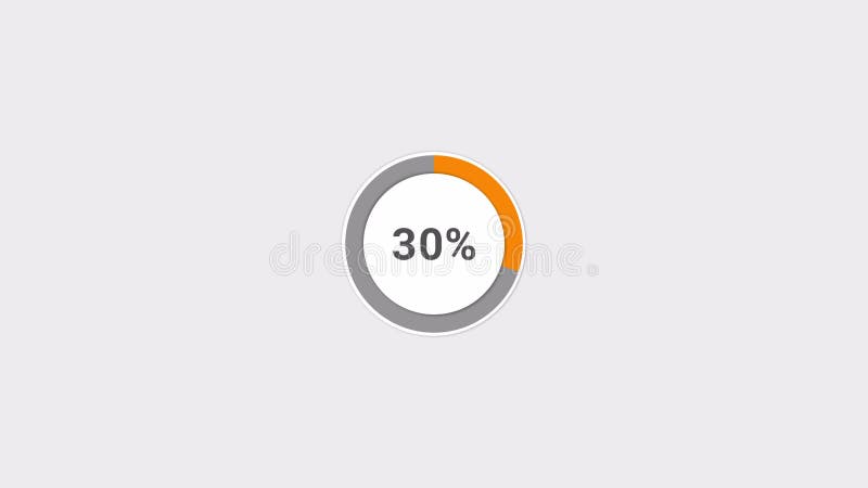 Loading Animation Progress Bar with Percentage. Stock Video - Video of percentage, progress ...