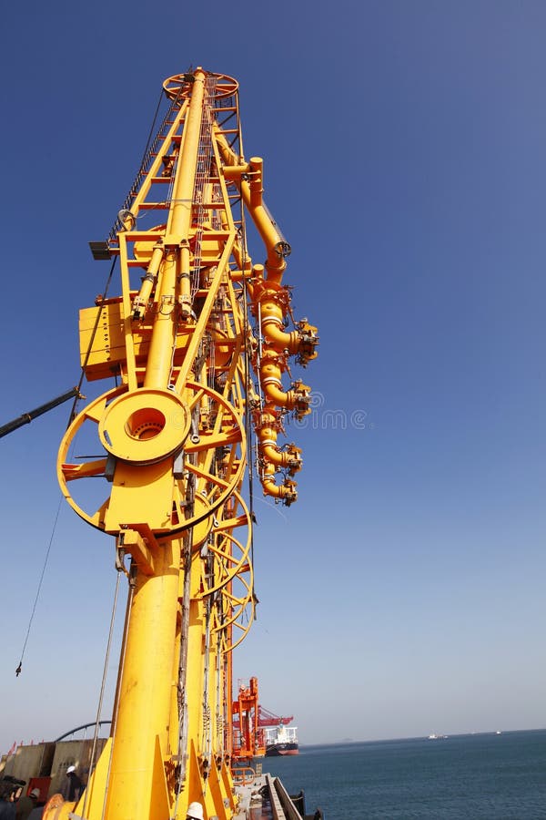 Oil Rig Rusting stock image. Image of crane, shipping, petroleum - 303161