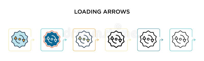 Arrows Different Styles Stock Illustrations – 309 Arrows Different ...