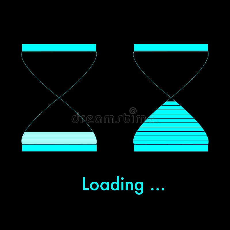 Sandglass Loading Stock Illustrations – 252 Sandglass Loading Stock ...
