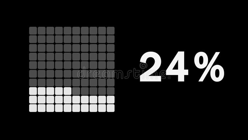 10 Loading Bar. Ten Percent Upload Loading Scale Stock Video - Video of ...