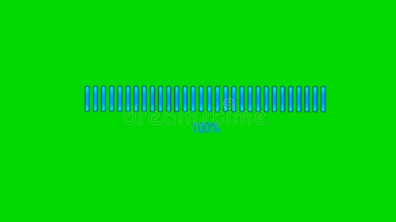Loading Green Screen Effect 3D Animation Stock Footage - Video of ...