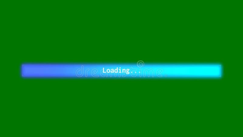 Loading Bar Green Screen, Ultra High Definition, 4k Video Stock Video ...