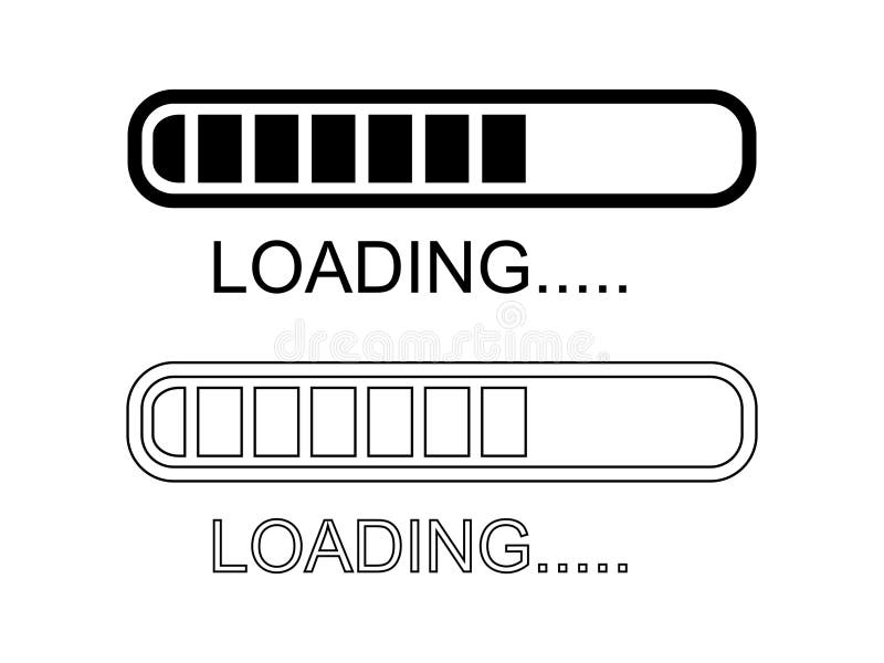 Loading Bar Icon Stock Illustrations – 12,635 Loading Bar Icon Stock ...
