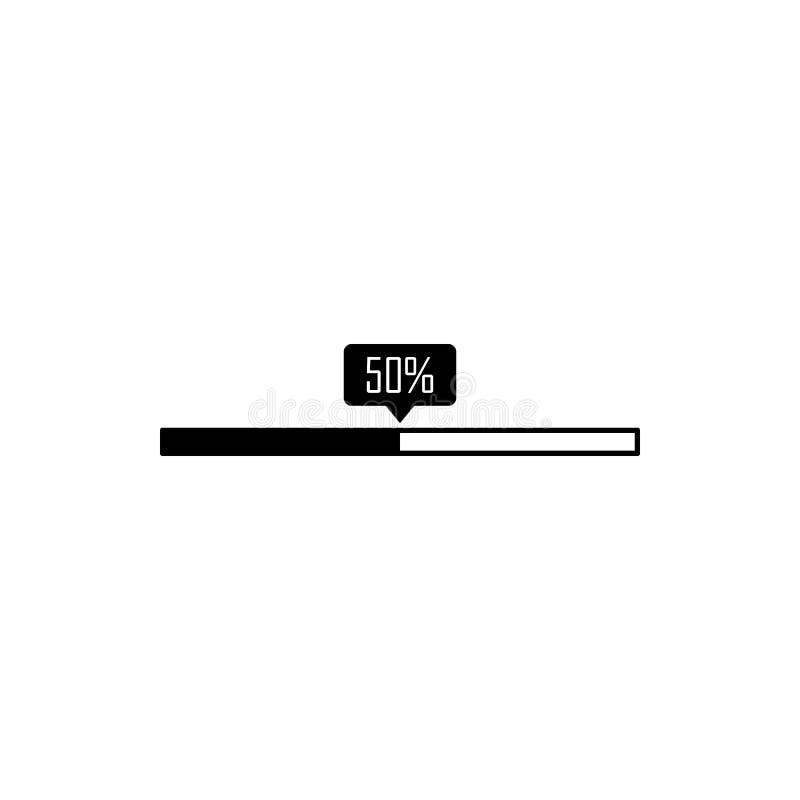 Loading in Percent Round Icon. Element of Loading Sign for Mobile ...