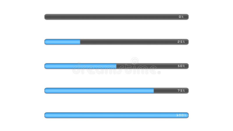 Loading bar stock illustration. Illustration of error - 35523132