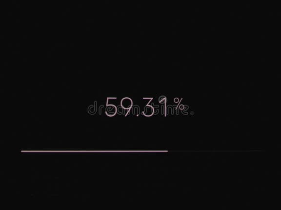 Loading Bar Processing. Set of Percentage Loading Bar Stock ...