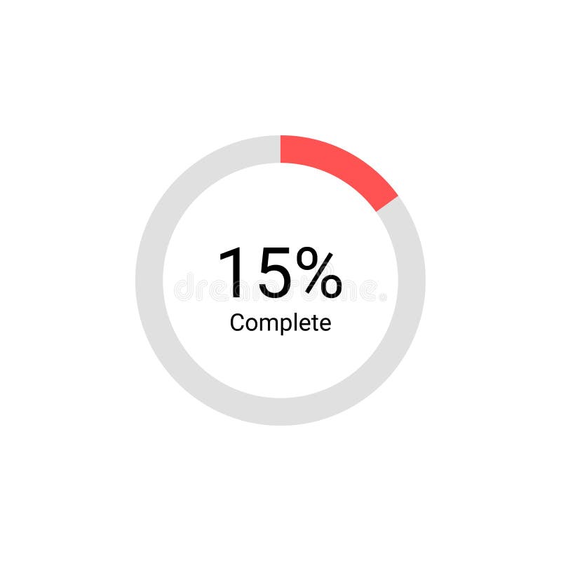 Loading Bar Progress Icons, Load Sign Green Vector Illustration. System ...