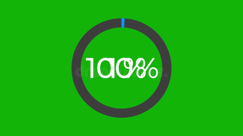 Loading Green Screen Effect 3D Animation Stock Footage - Video of ...