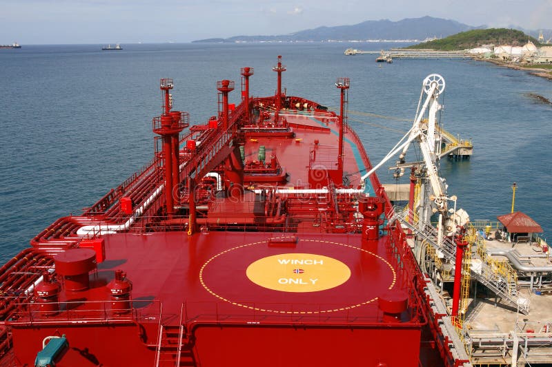 Loading berth stock image. Image of berth, boat, pipe - 12571463