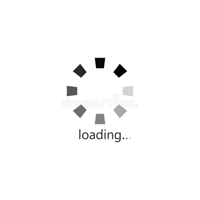 Loading or Buffering Icon Logo Template Stock Vector - Illustration of ... Loading or Buffering Icon Logo Template Stock Vector - Illustration of ...