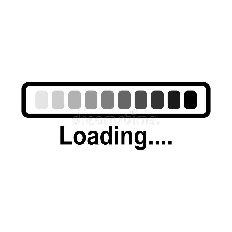 Loading or Buffering Icon Symbol,logo Illustration Design Template ... Loading or Buffering Icon Symbol,logo Illustration Design Template ...