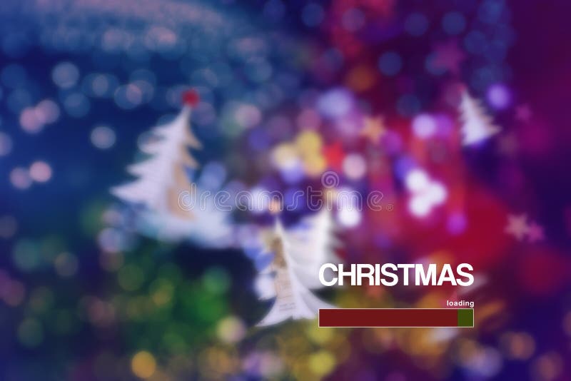 Loading of Christmas .Countdown To Christmas. Stock Photo - Image of ...