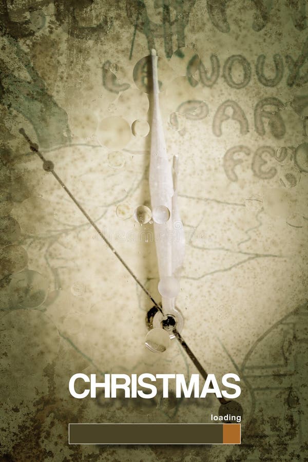 Loading of Christmas .Countdown To Christmas Time. Stock Photo - Image ...